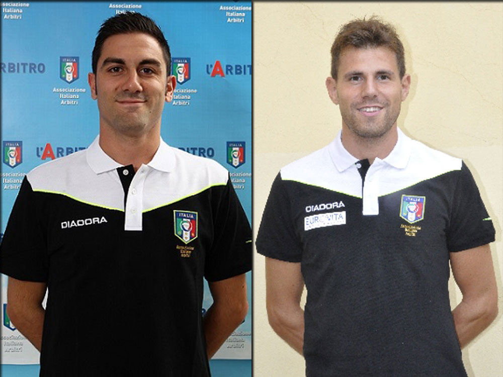 Arbitri 3ª giornata: Mattia Ubaldi di Roma e Marco Emmanuele di Pisa ...